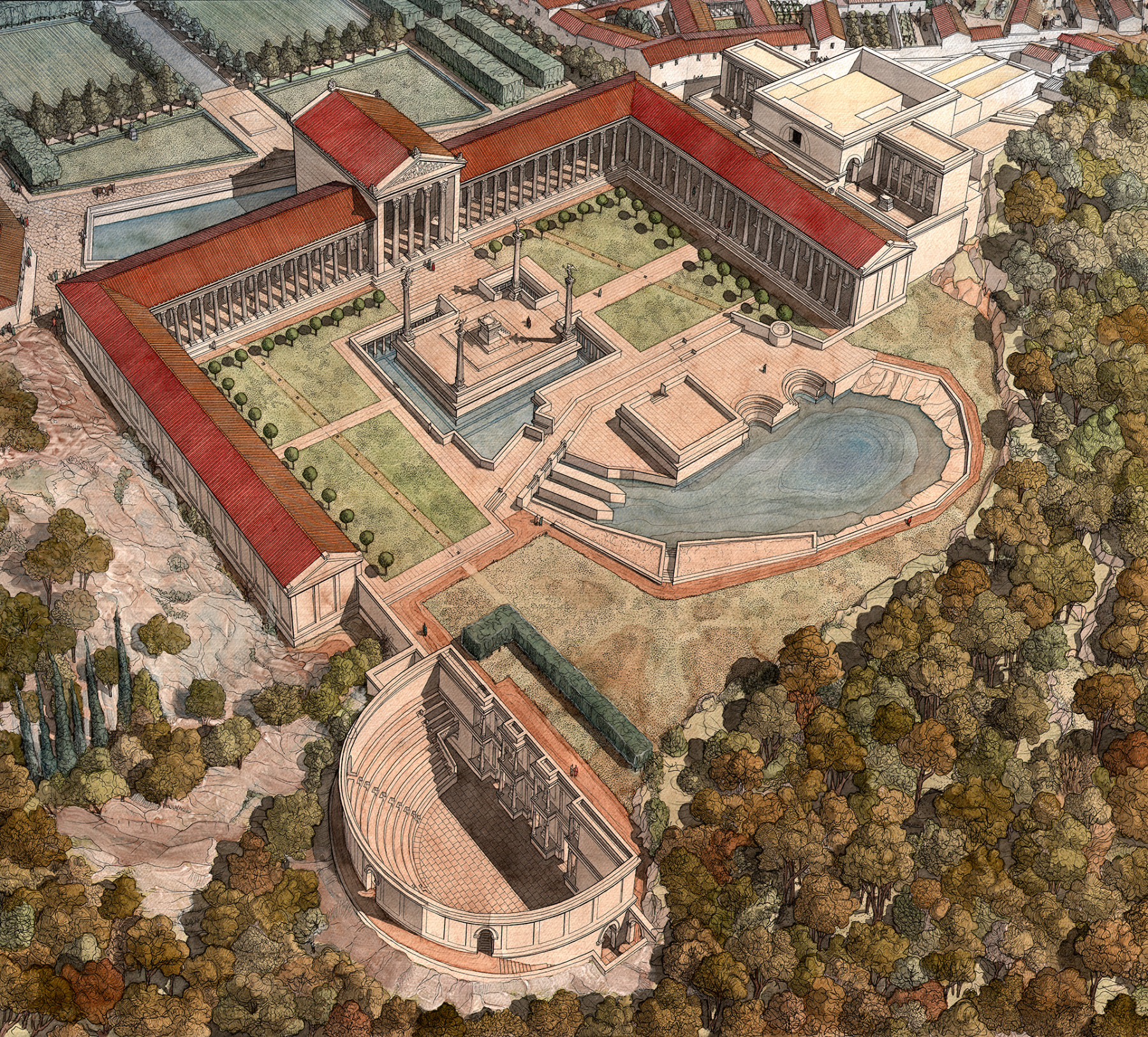 The exhibition - Musée de la Romanité à Nîmes